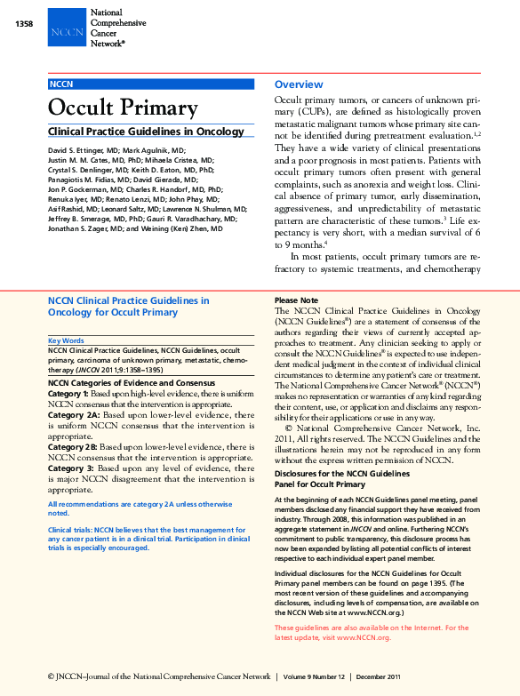 (PDF) Occult Primary