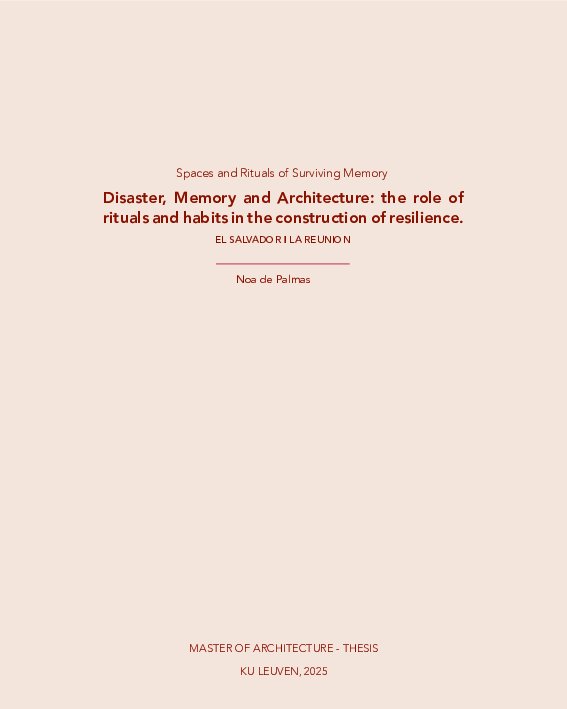 (PDF) 𝗦𝗽𝗮𝗰𝗲𝘀 𝗮𝗻𝗱 𝗥𝗶𝘁𝘂𝗮𝗹𝘀 𝗼𝗳 𝗦𝘂𝗿𝘃𝗶𝘃𝗶𝗻𝗴 𝗠𝗲𝗺𝗼𝗿𝘆 𝗗𝗶𝘀𝗮𝘀𝘁𝗲𝗿, 𝗠𝗲𝗺𝗼𝗿𝘆 𝗮𝗻𝗱 ...