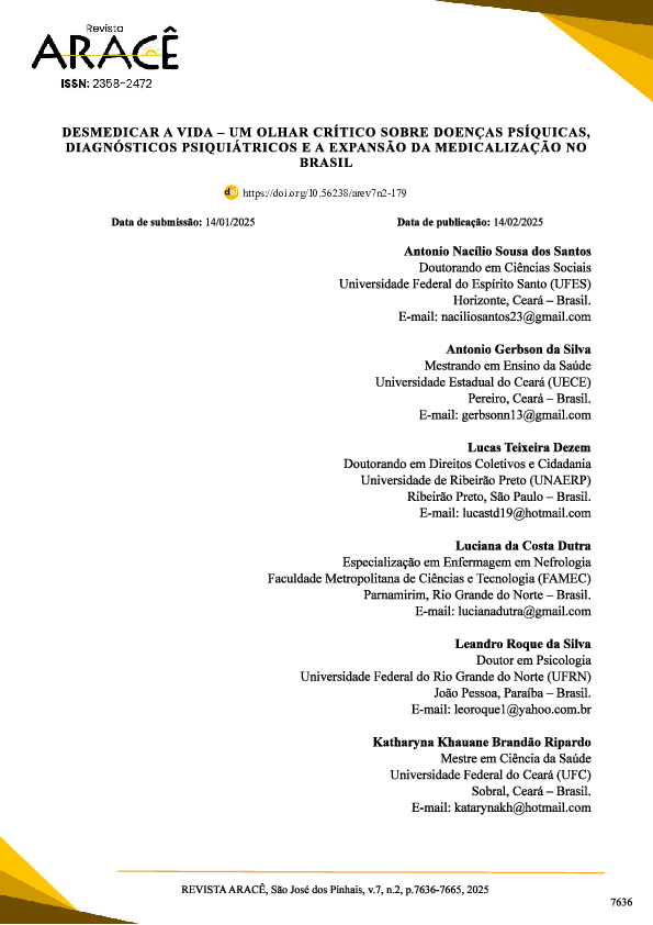 (PDF) Aracê