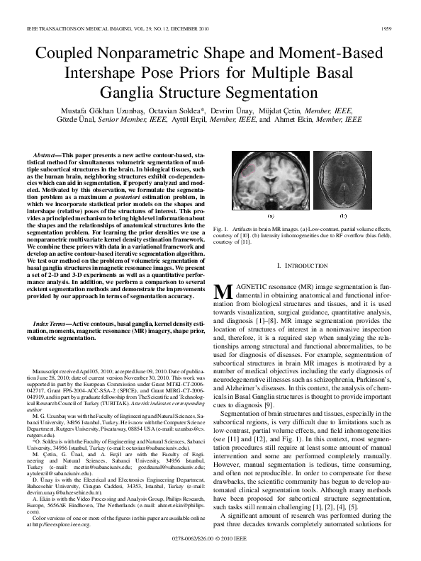 (PDF) Coupled Nonparametric Shape and Moment-Based Intershape Pose Priors for Multiple Basal ...
