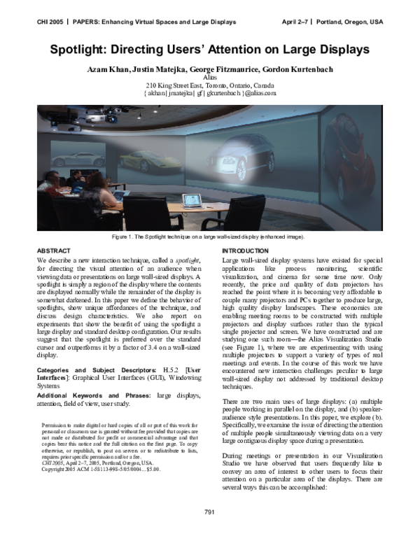 (PDF) Spotlight