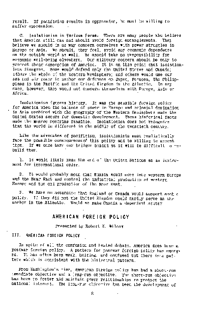 (PDF) American Foreign Policy