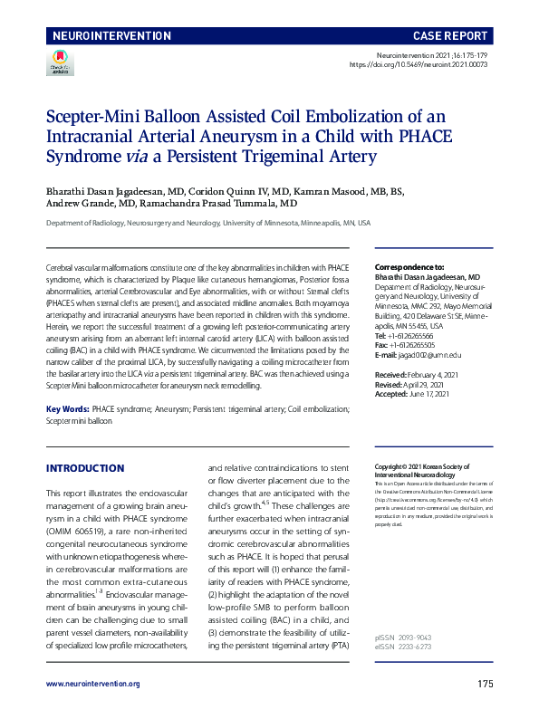 (PDF) Scepter-Mini Balloon Assisted Coil Embolization of an ...
