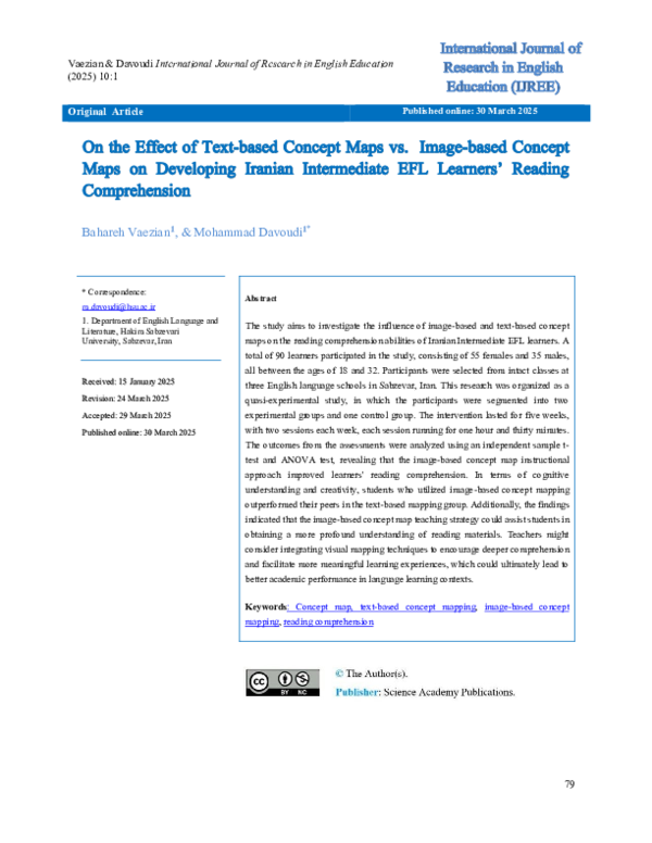 (PDF) On the Effect of Text-based Concept Maps vs. Image-based Concept ...