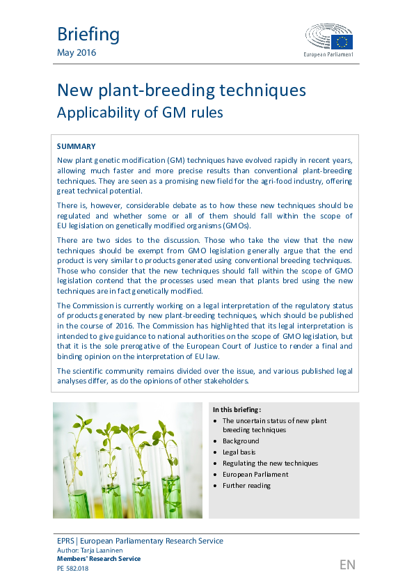 (PDF) The European Union Court's Advocate General's Opinion and new ...