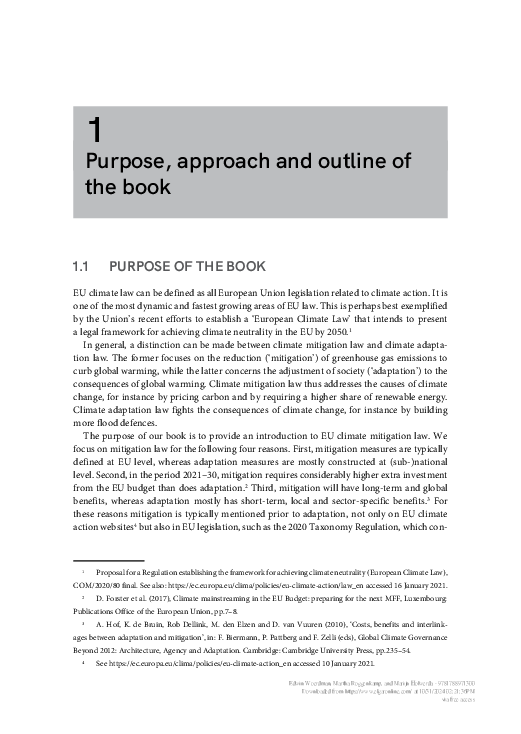 (PDF) Purpose, approach and outline of the book