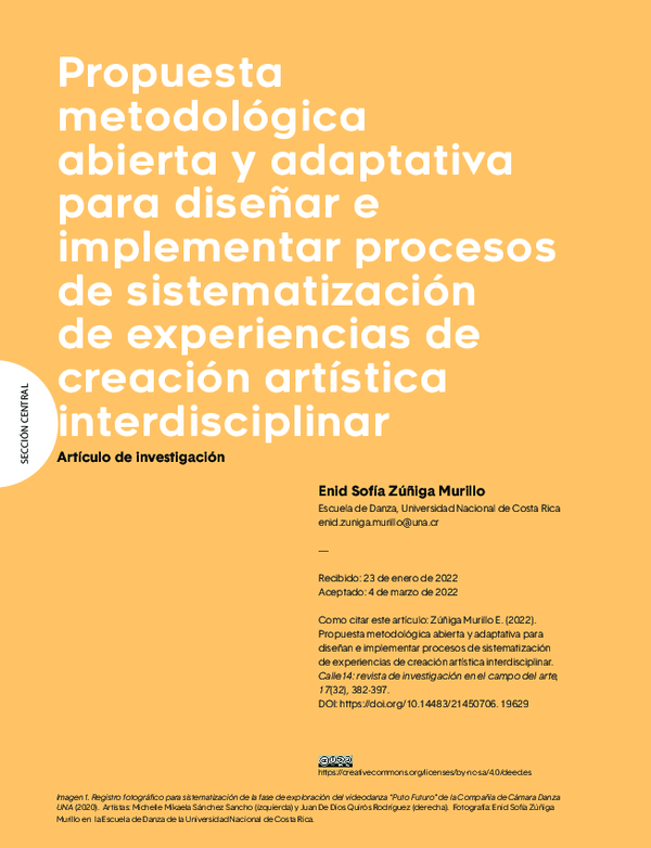 (PDF) Propuesta metodológica abierta y adaptativa para diseñar e implementar procesos de ...