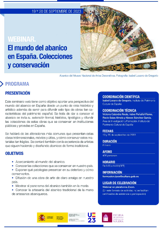 (PDF) Seminario "El mundo del abanico en España. Colecciones y ...