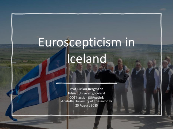 (PDF) Euroscepticism in Iceland