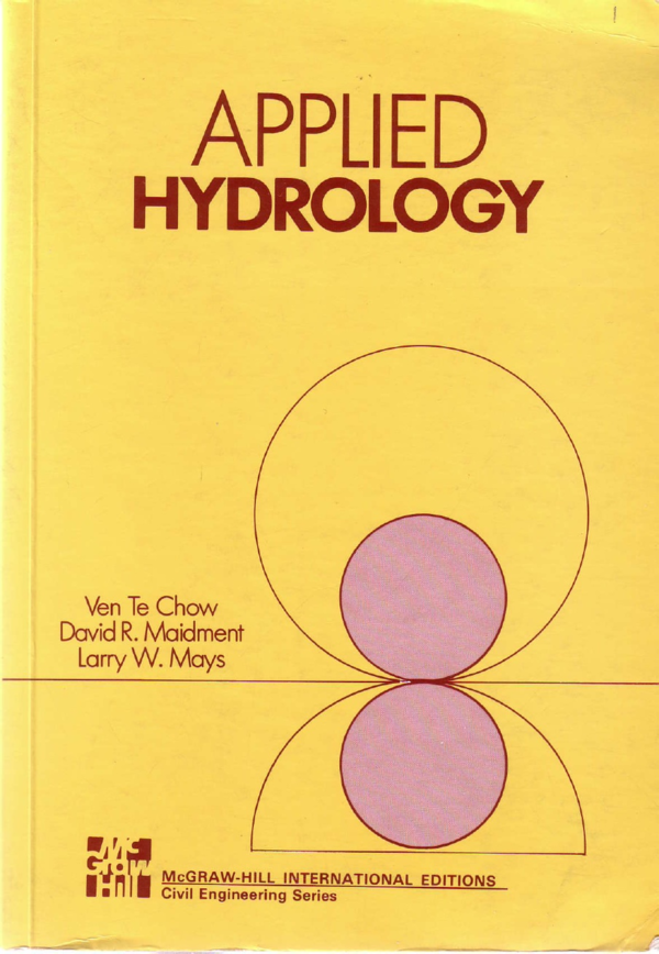(PDF) APPLIED HYDROLOGY
