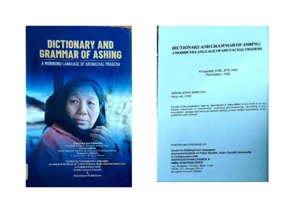 (PDF) Dictionary and Grammar of Ashing: A Moribund Language of ...