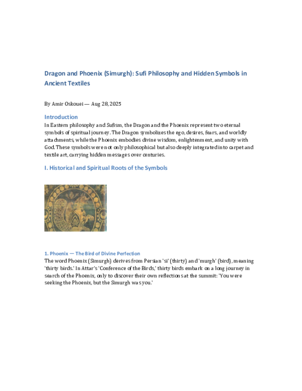 (PDF) Dragon and Phoenix (Simurgh): Sufi Philosophy and Hidden Symbols ...