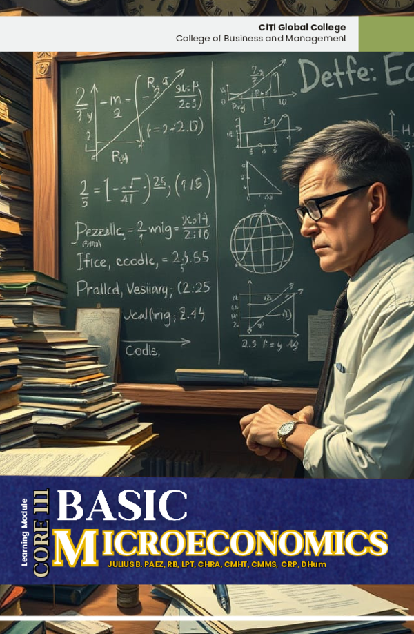 (PDF) BASIC MICROECONOMICS
