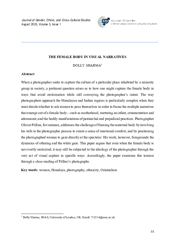(PDF) The Female Body in Visual Narratives