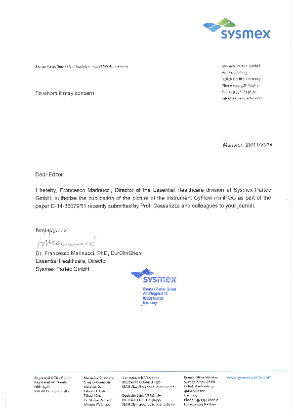 (PDF) Reliable and Accurate CD4+ T Cell Count and Percent by the ...