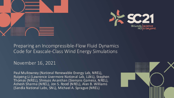 (PDF) Preparing an incompressible-flow fluid dynamics code for exascale ...