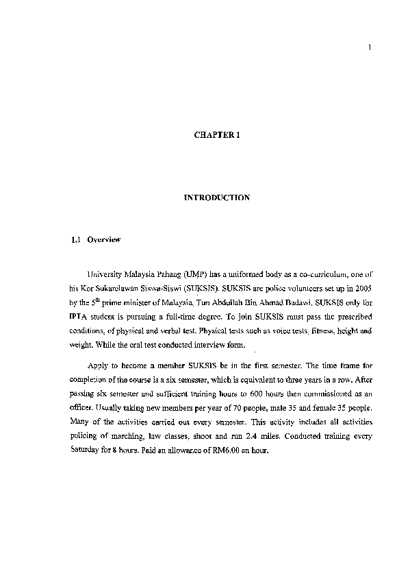 (PDF) Kor sukarelawan siswa siswi (SUKSIS) Universiti Malaysia Pahang ...