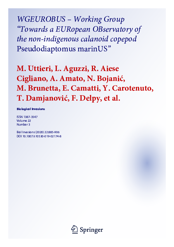 (PDF) WGEUROBUS – Working Group “Towards a EURopean OBservatory of the ...