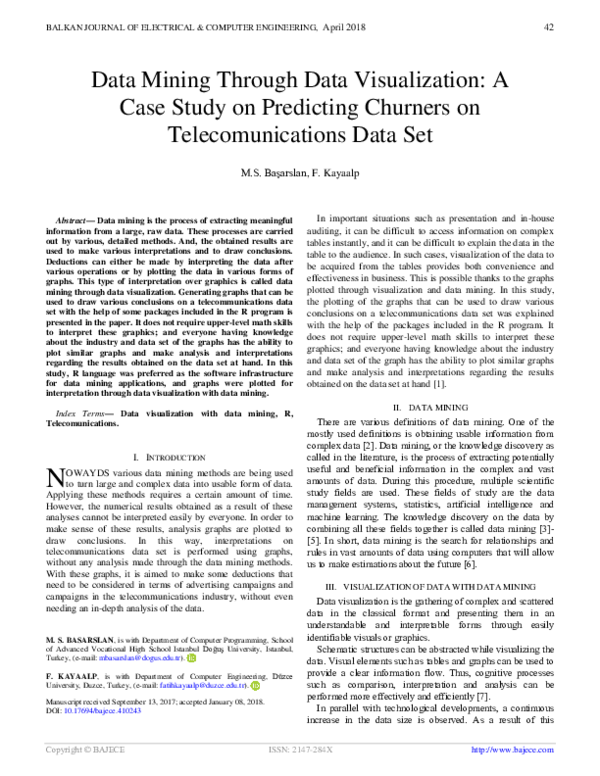 (PDF) Data Mining Through Data Visualization: A Case Study on ...