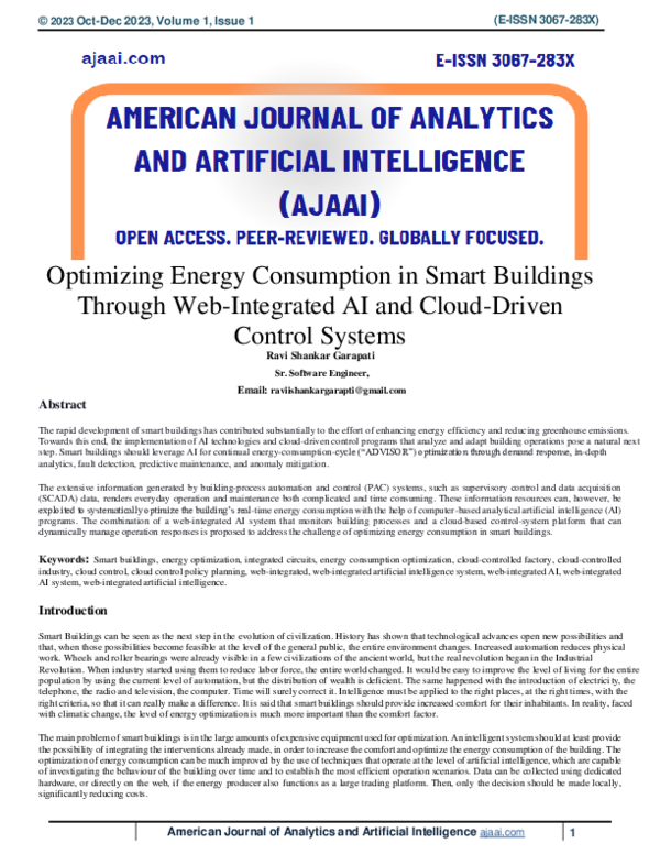 (PDF) Optimizing Energy Consumption in Smart Buildings Through Web ...