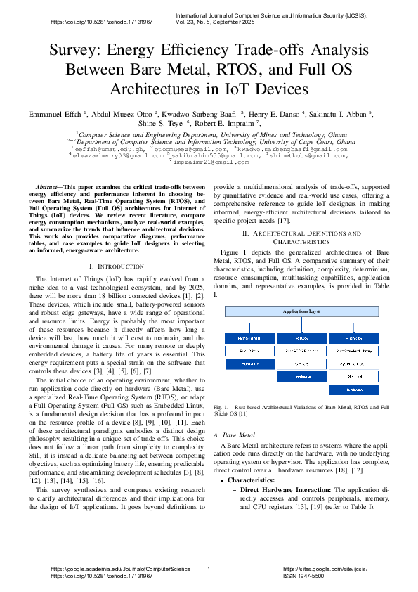 (PDF) Survey: Energy Efficiency Trade-offs Analysis Between Bare Metal ...