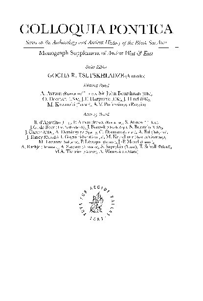 (PDF) Alcman and the Image of Scythian Steed