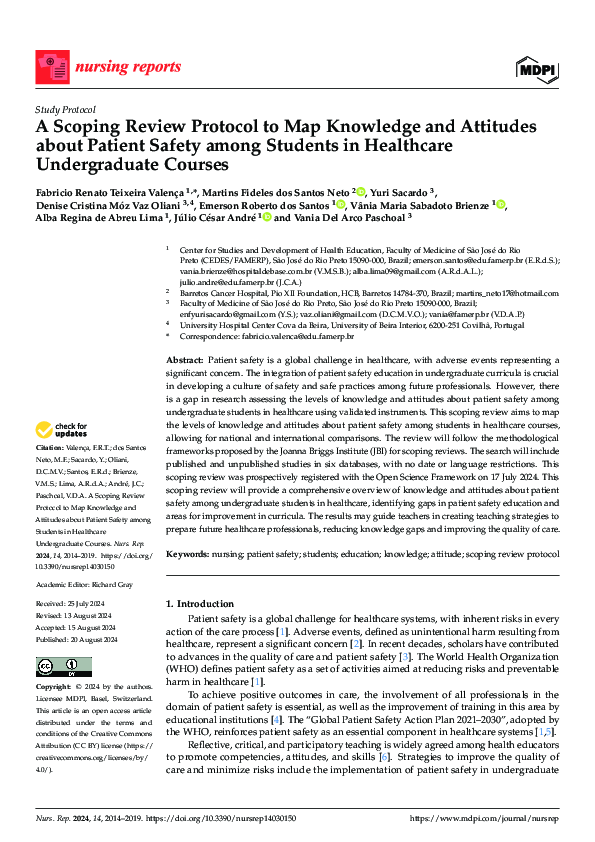 (PDF) A Scoping Review Protocol to Map Knowledge and Attitudes about ...