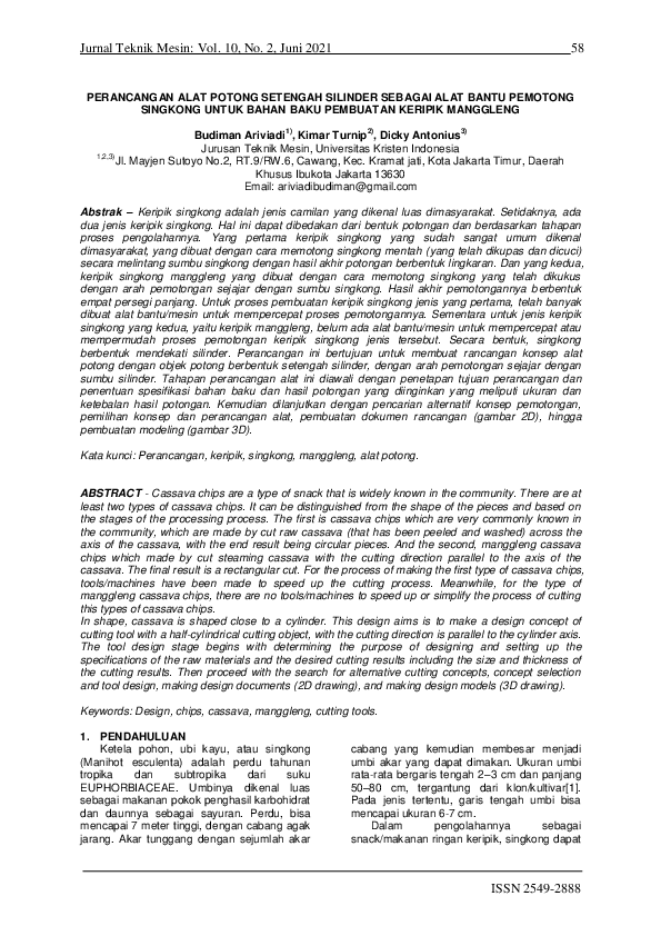 (PDF) Perancangan Alat Potong Setengah Silinder Sebagai Alat Bantu ...