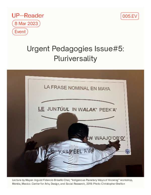 (PDF) Pluriversality