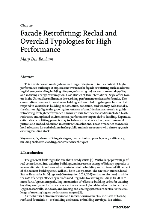 (PDF) Facade Retrofitting: Reclad and Overclad Typologies for High ...