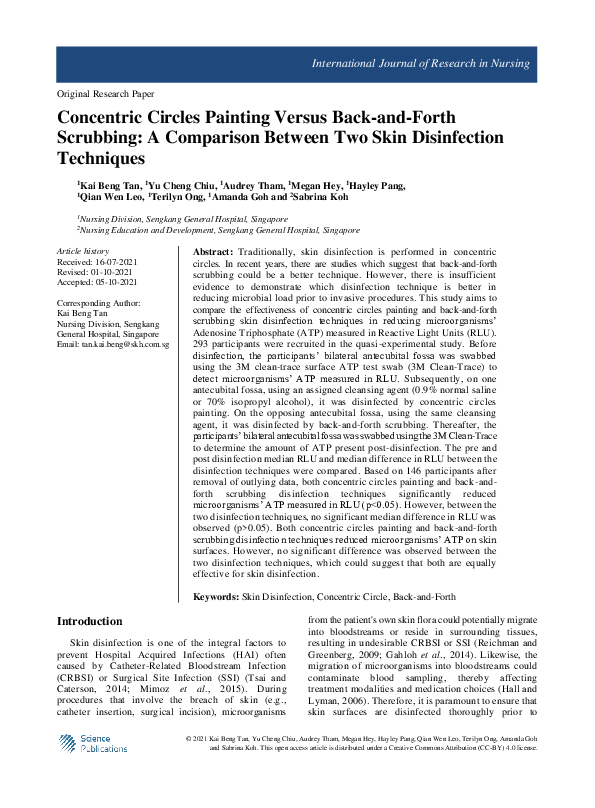 (PDF) Concentric Circles Painting Versus Back-and-Forth Scrubbing: A ...