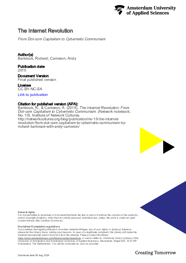 (PDF) The Internet Revolution