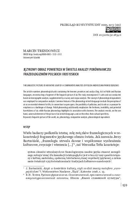 (PDF) Językowy obraz powietrza w świetle analizy porównawczej ...