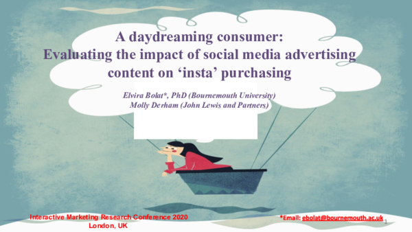 (PDF) A daydreaming consumer: Evaluating the impact of social media ...