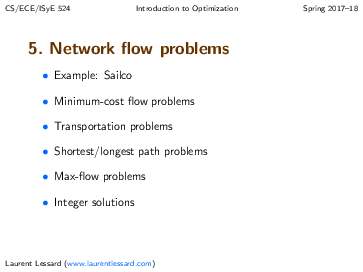 (PDF) Network Flow Problems