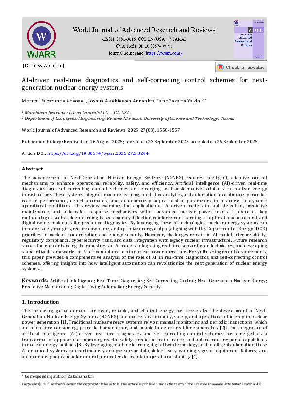 (PDF) AI-driven real-time diagnostics and self-correcting control ...