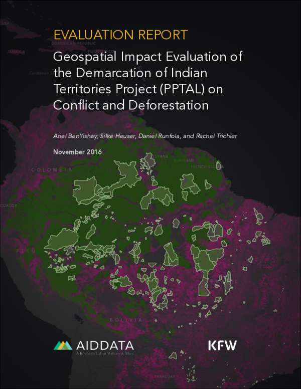 (PDF) EVALUATION REPORT Geospatial Impact Evaluation of the Demarcation ...