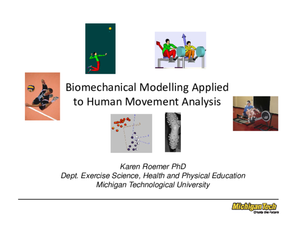 (PDF) Biomechanical Modeling Applied to Human Movement Analysis