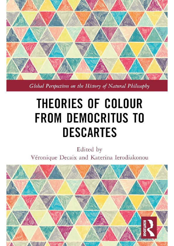 (PDF) Democritus on the Atomic Shapes of Colours