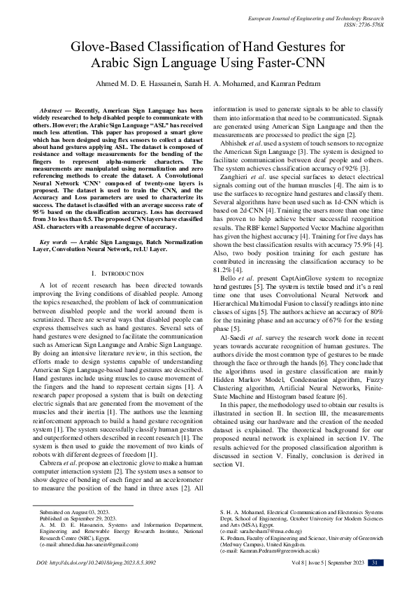 (PDF) Glove-Based Classification of Hand Gestures for Arabic Sign ...