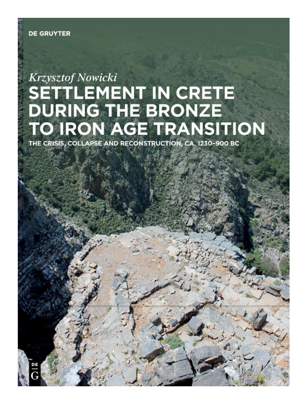 (PDF) SETTLEMENT IN CRETE during the Bronze to Iron Age Transition