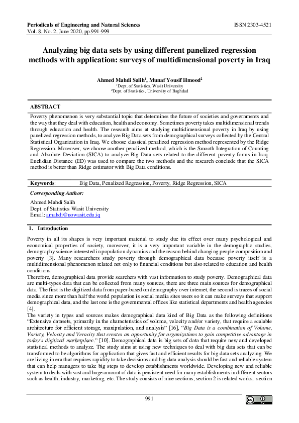 (PDF) Analyzing big data sets by using different panelized regression methods with application ...