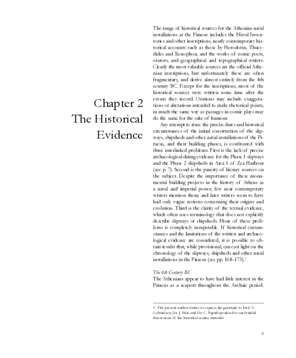 (PDF) Chapter 2: The Historical Evidence