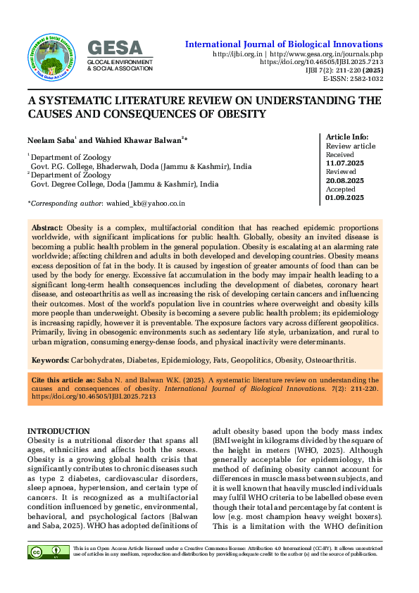 (PDF) A systematic literature review on understanding the causes and ...