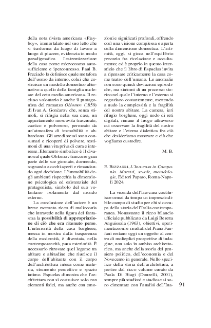 (PDF) Recensione: E. Bizzarri, "L’Ina-casa in Campania. Maestri, scuole ...