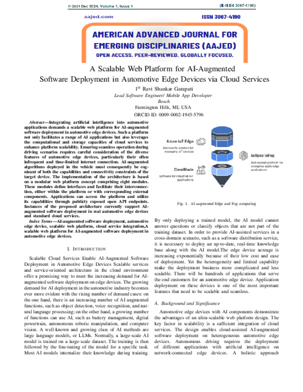 (PDF) A Scalable Web Platform for AI-Augmented Software Deployment in ...