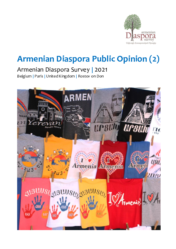 (PDF) Hratch Tchilingirian (editor), Armenian Diaspora Public Opinion ...