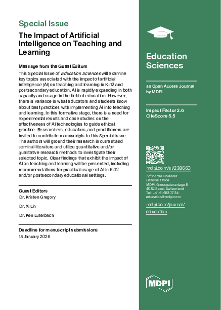 (PDF) The Impact of Artificial Intelligence on Teaching and Learning