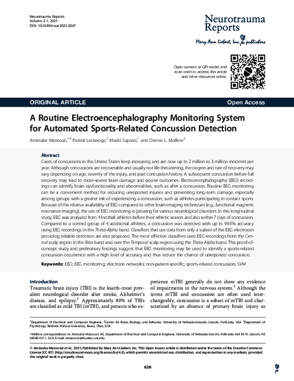 (PDF) Retracted: A Routine Electroencephalography Monitoring System for ...