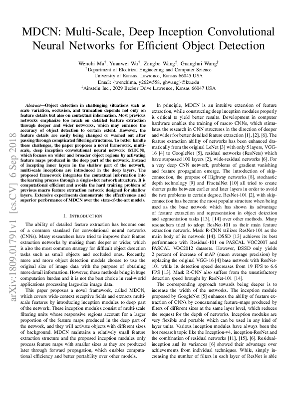 (PDF) MDCN: Multi-Scale, Deep Inception Convolutional Neural Networks ...